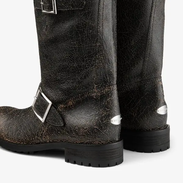 JIMMY CHOO Biker Mid Boots