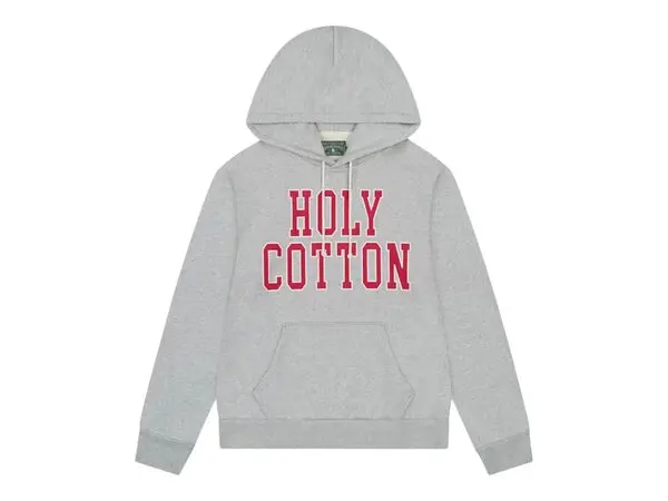 DENIM TEARS Holy Cotton Hoodie - Grey