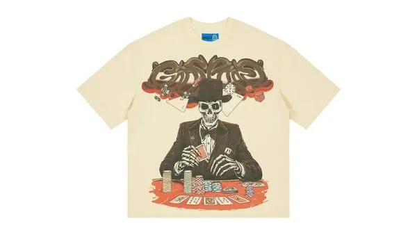 GODSPEED High Stakes Ng T-shirt - Bone
