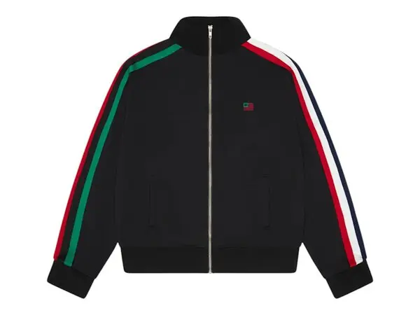 DENIM TEARS Star Track Jacket - Black