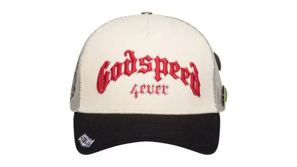 GODSPEED Gs Forever Trucker Hat - White/black