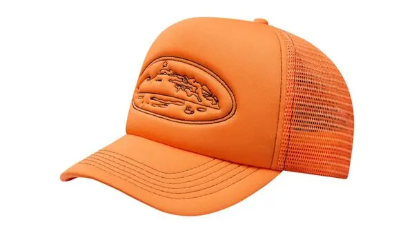 CORTEIZ Island Outline Trucker Hat - Orange