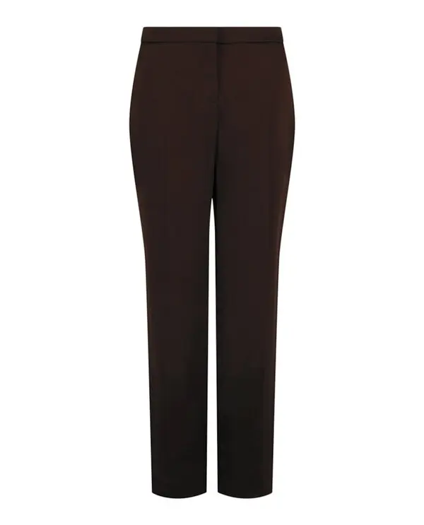 Alexander McQueen Satin Straight Leg Pants