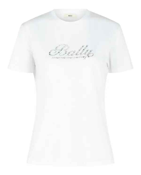 Bally Crystal Logo T Shirt