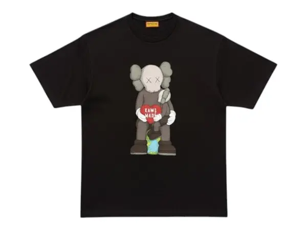 HUMAN MADE X Kaws Made Graphic T-shirt - Black