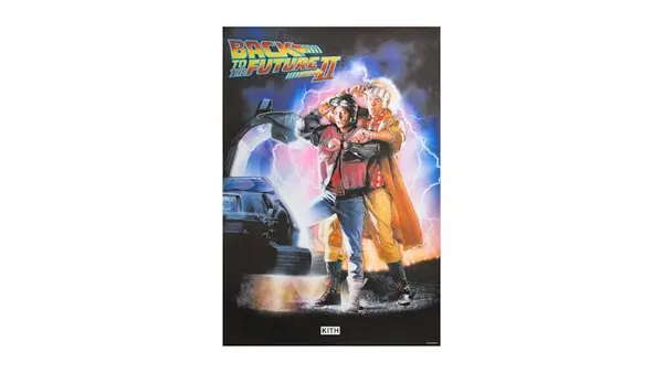 Kith X Back To The Future Ii Movie Poster - Multicolor