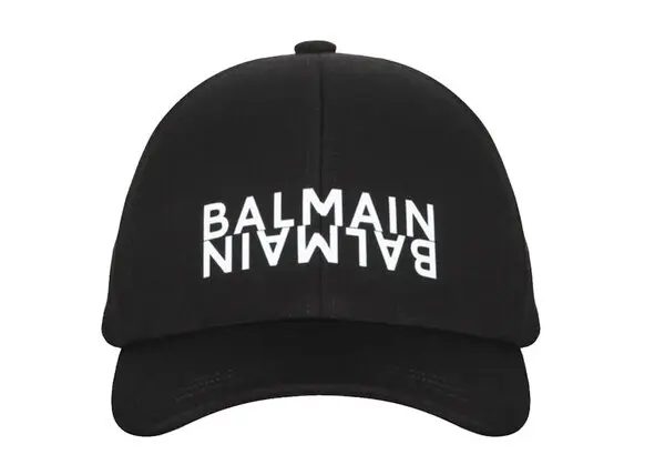 Balmain Double Logo Hat