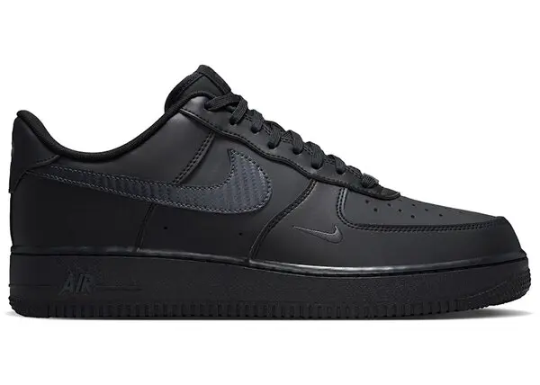 Nike Air Force 1 Low '07 Carbon Fiber Swooshin - Black/anthracite