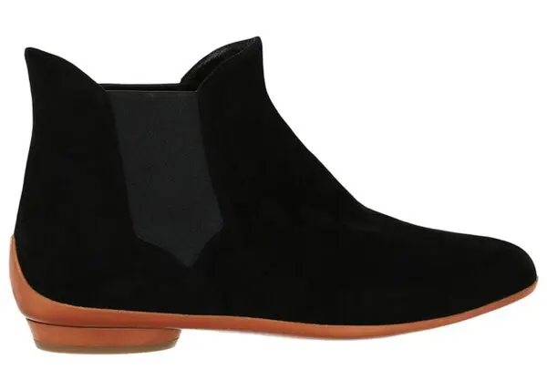 FERRAGAMO Montana Archive Limited Edition 1960s Chelsea Booties - Black