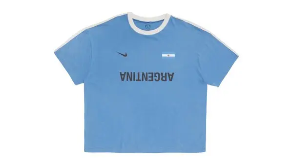 TRAVIS SCOTT Cactus Jack X Nike Argentina Total 90 Tee Shirt