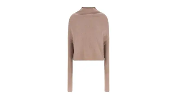 Rick Owens Long Sleeve Crater Maglia Top - Rose