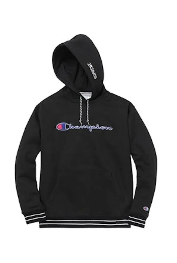 Supreme Champion Pullover Hoodie - Black