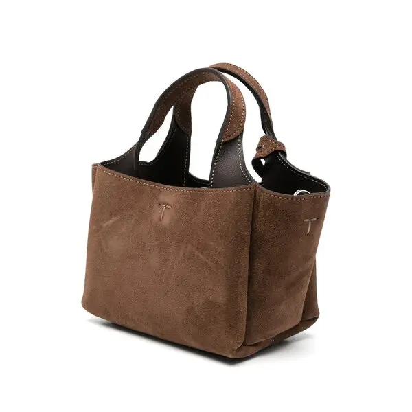 TOD'S Mini T Timeless Bag - Brown