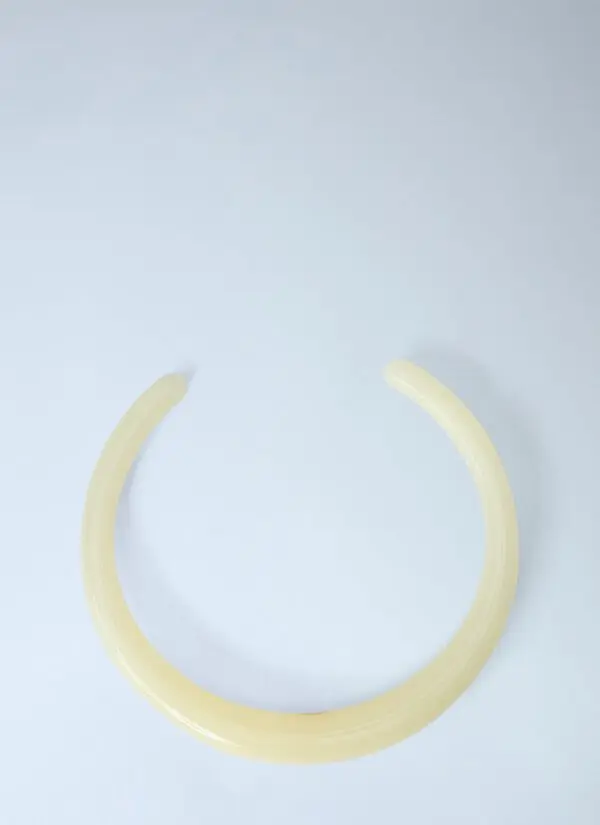 TOTEME Sculpted Collar Open Bangle - Multicolor