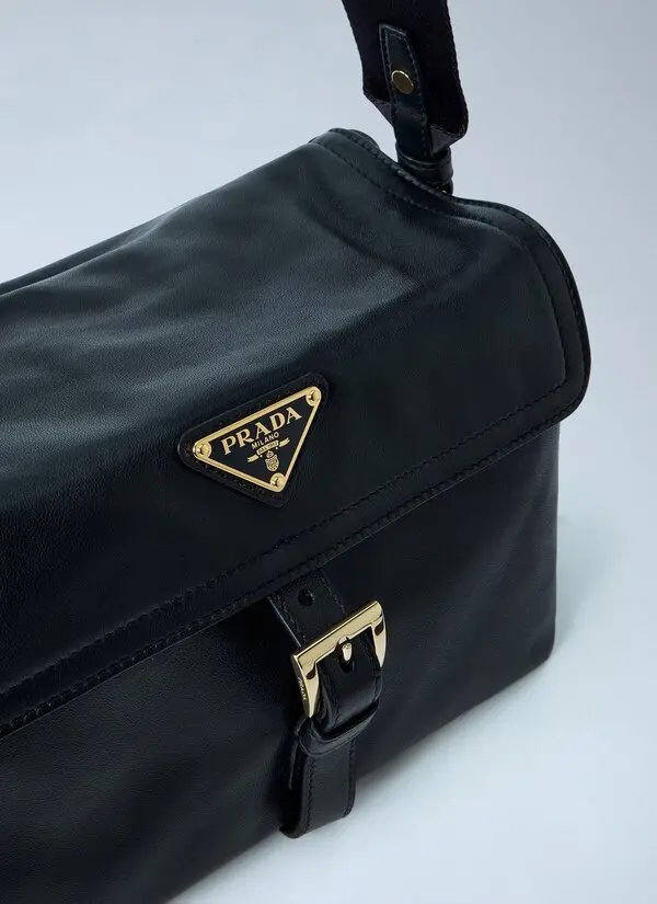 Prada Explore Medium Shoulder Bag With Flap