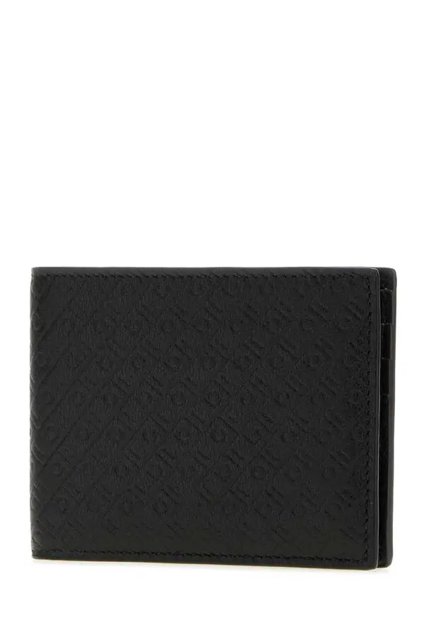 FERRAGAMO Leather Wallet - Black