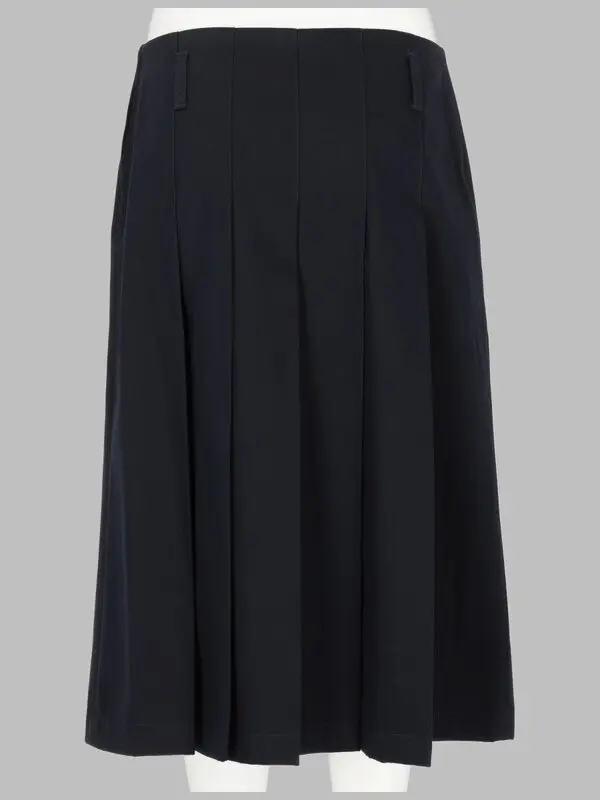 A.p.c. Pleated Cotton Skirt