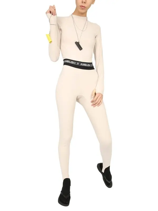 AMBUSH Long Sleeve Polo Neck T-shirt