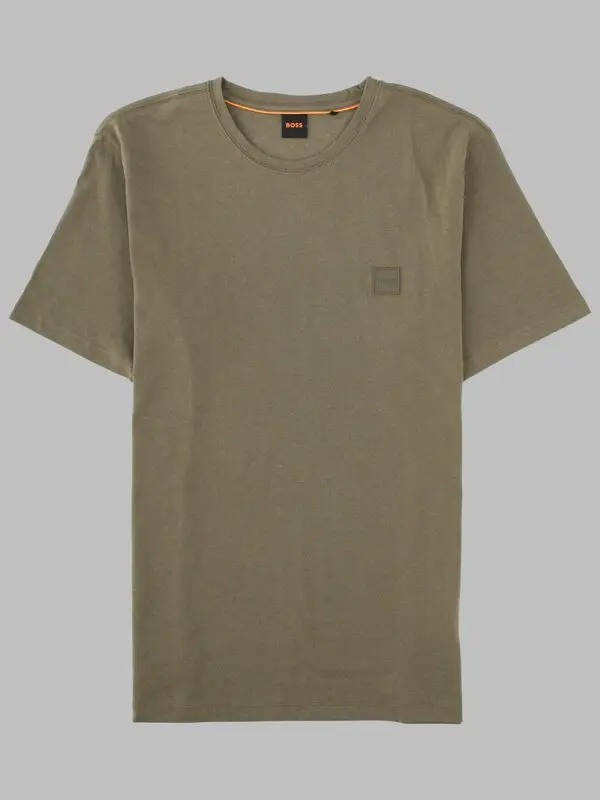 BOSS T-shirt Con Logo - Green