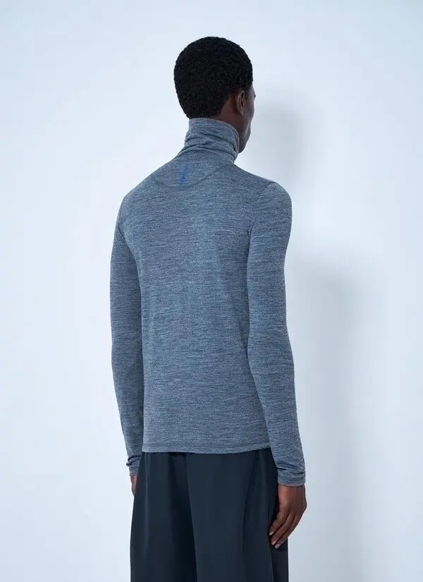 JIL SANDER Half-zip Long Sleeve Top