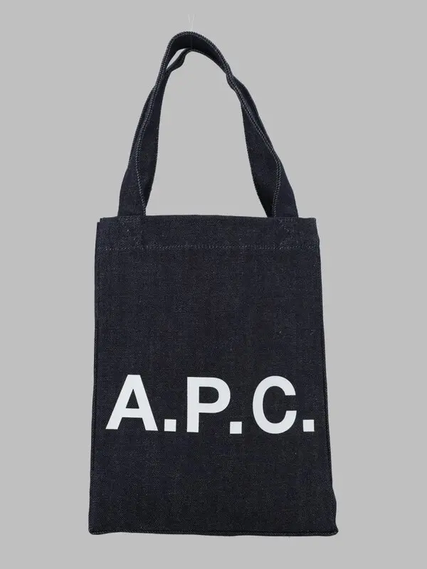 A.p.c. Lou Small Tote Bag - Blue