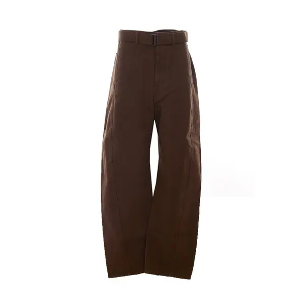 LEMAIRE Lemiare Twisted Belted Pants - Brown