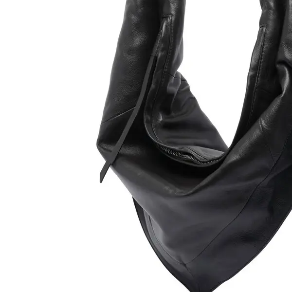 LEMAIRE Small Scarf Shoulder Bag - Black