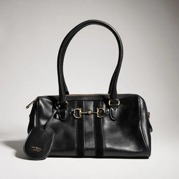 Gucci Borsetto Medium Boston Bag Leather
