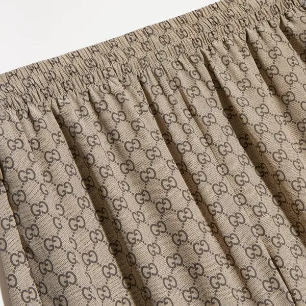 Gucci Printed Silk Leisure Pants