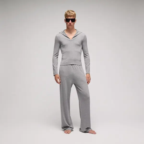 Gucci Wool Silk Leisure Pants With Embroidery