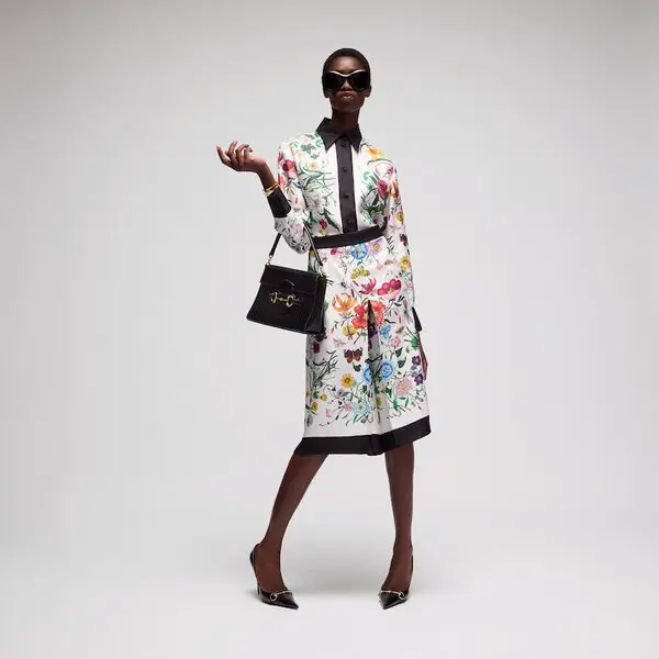 Gucci Printed Silk Shirt