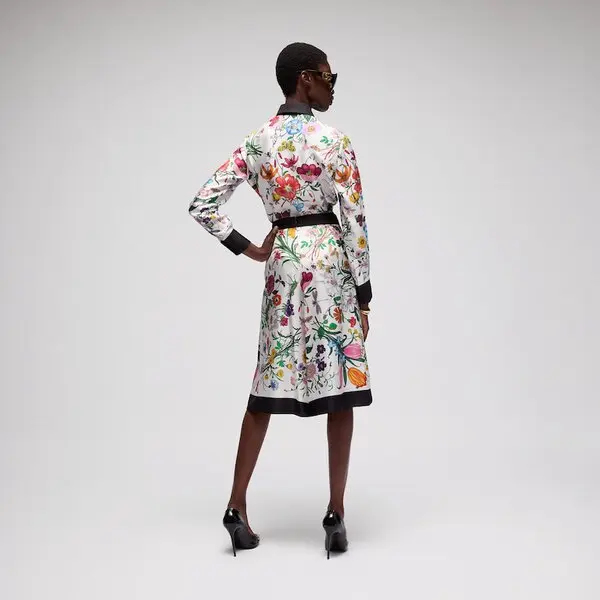 Gucci Printed Silk Shirt