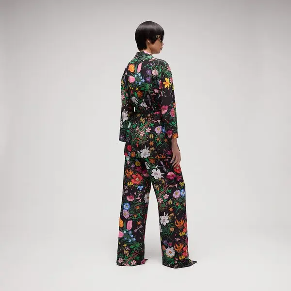 Gucci Printed Silk Shirt
