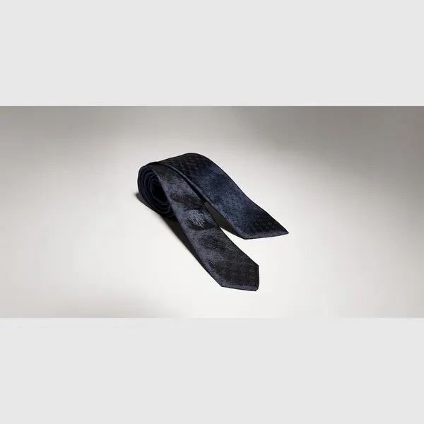 Gucci Interlocking G Silk Jacquard Tie