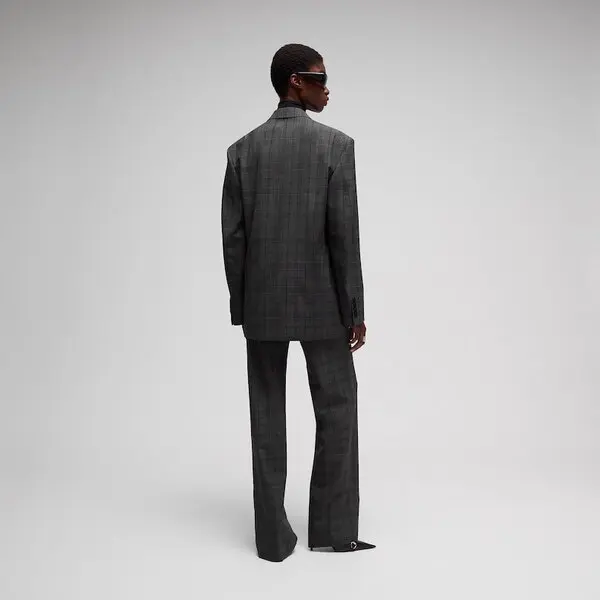 Gucci Checked Fine Wool Jacket