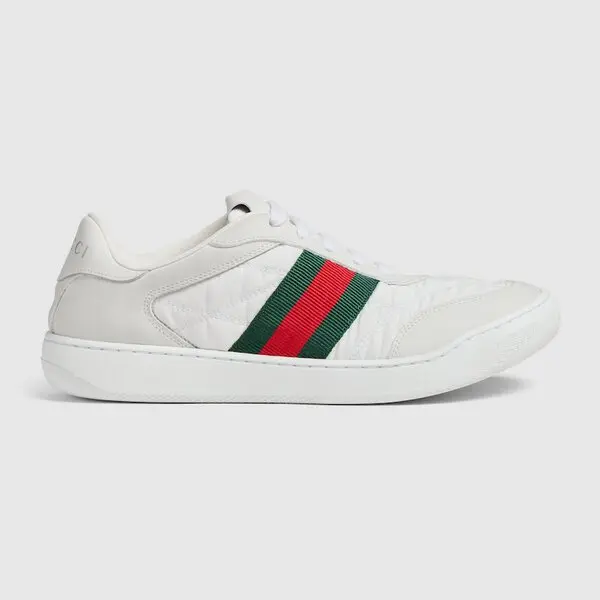 Gucci Screener Sneaker Nylon - White