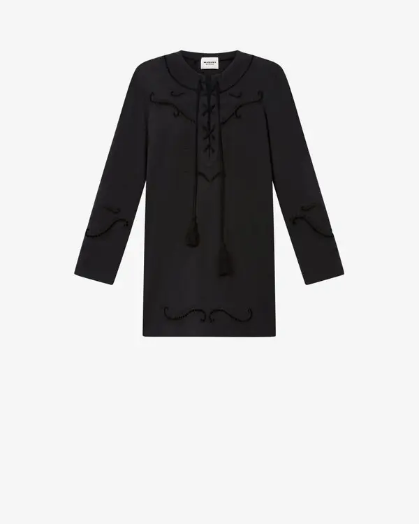 MARANT ETOILE Elka Dress - Black
