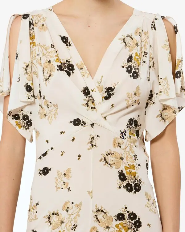 Isabel Marant Étoile Falja Printed Stretch-silk Maxi Dress