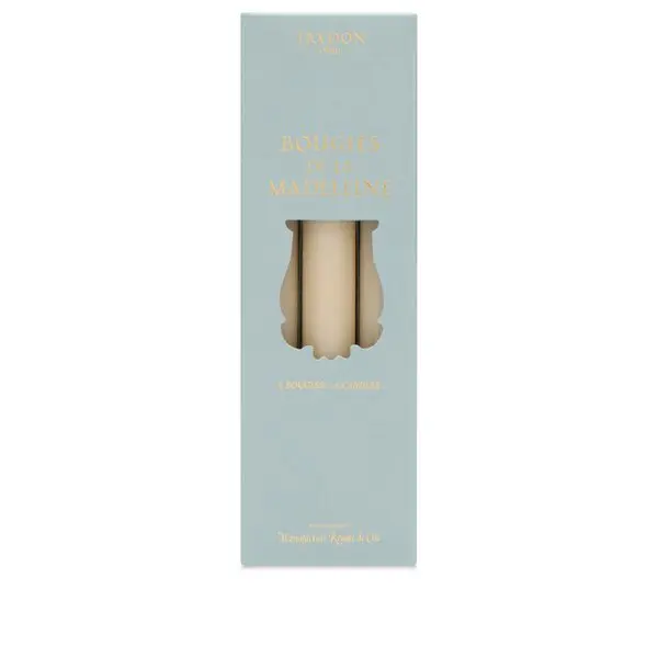 TRUDON Madeleine Taper Candles Set Of 6 - Stone