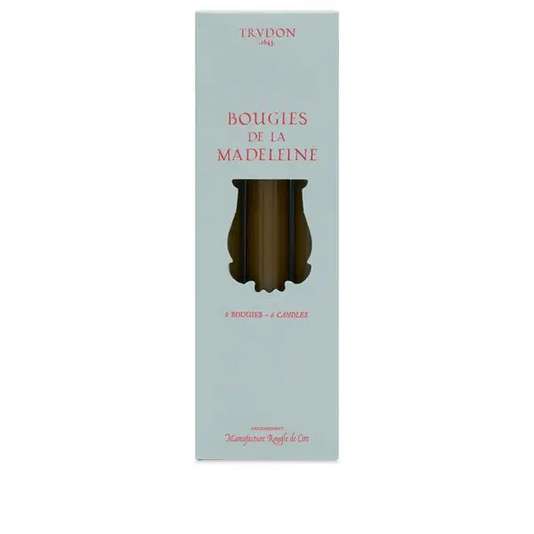 TRUDON Madeleine Taper Candles Set Of 6 - Khaki