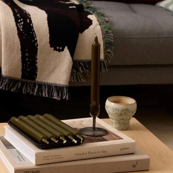 TRUDON Madeleine Taper Candles Set Of 6