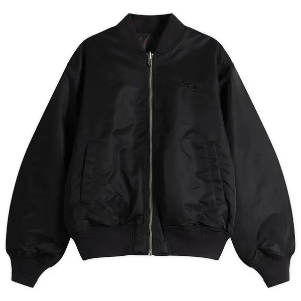 DIESEL® Reversible Bomber Jacket - Black