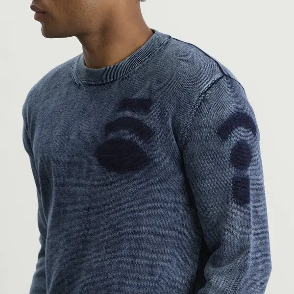 DIESEL® 7g Patches Knit Jumper