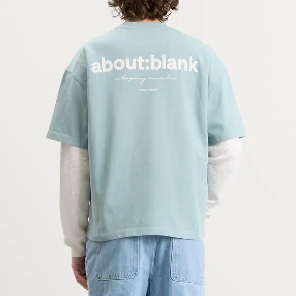 ABOUT:BLANK Box Logo T-shirt