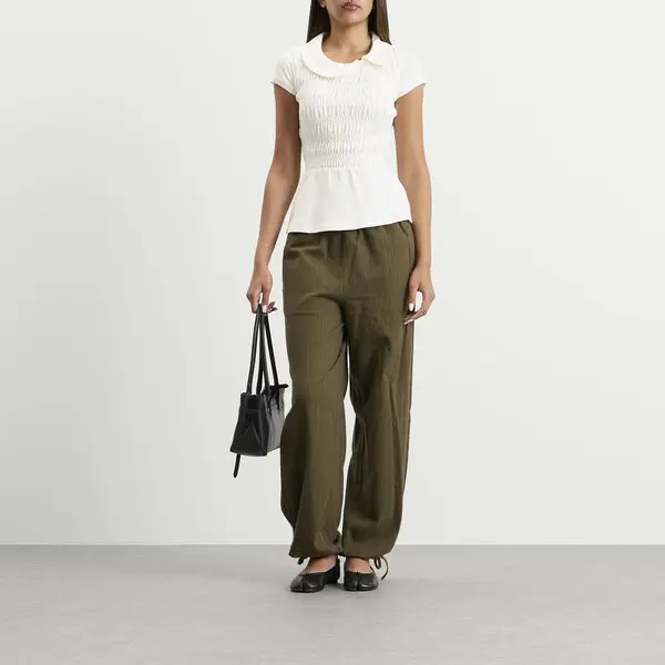 PEACHY DEN Ferdinand Polo Top