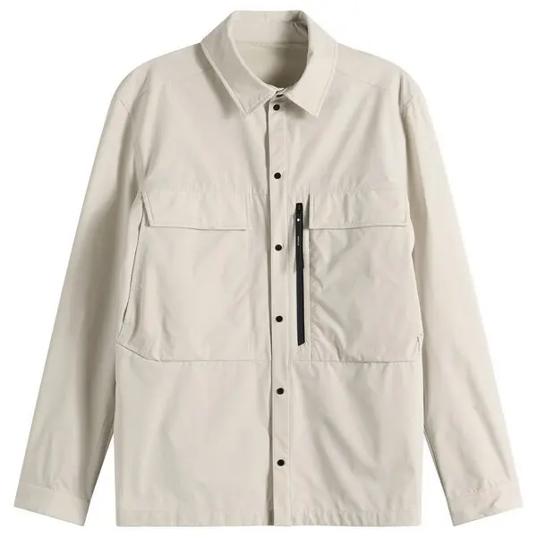 Moncler Ripstop Zip Shirt - Off-white