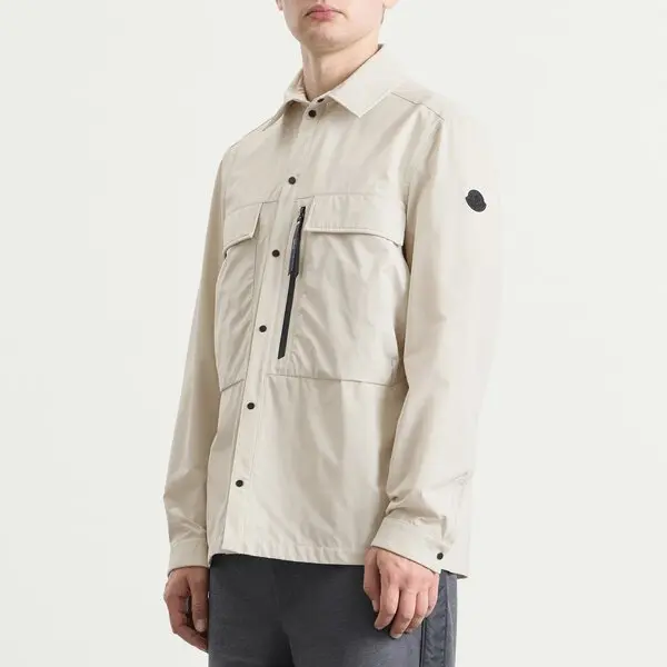 Moncler Ripstop Zip Shirt