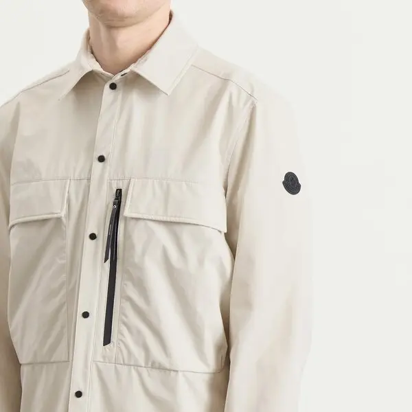 Moncler Ripstop Zip Shirt