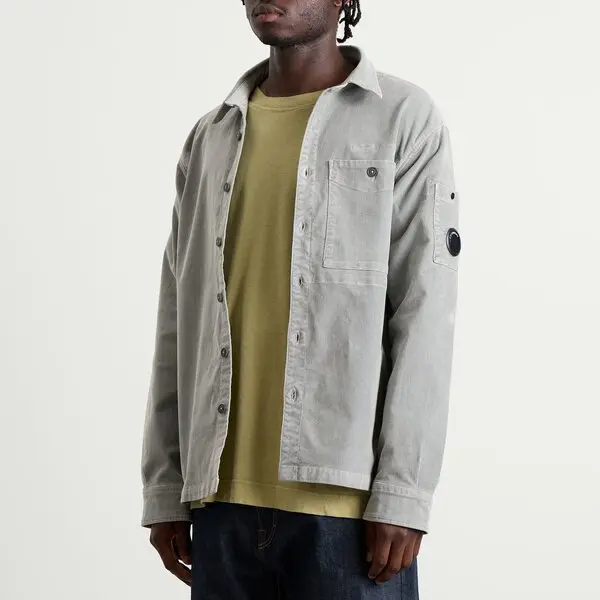 C.P. COMPANY Corduroy Lens Overshirt