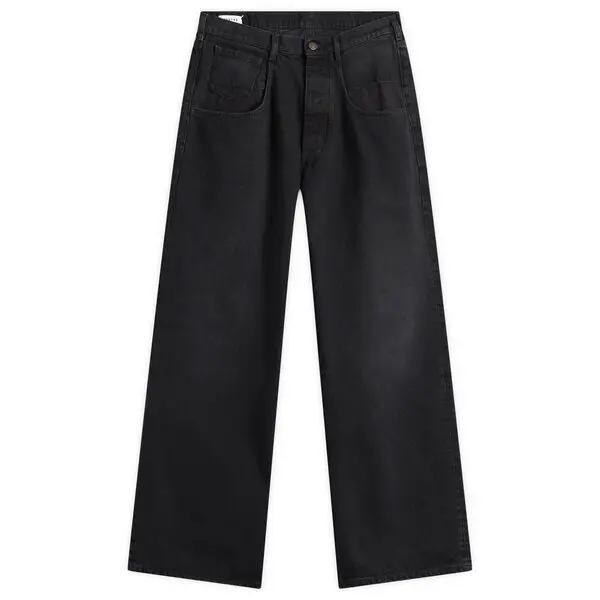 MAISON MARGIELA Double Pocket Trousers - Black Denim